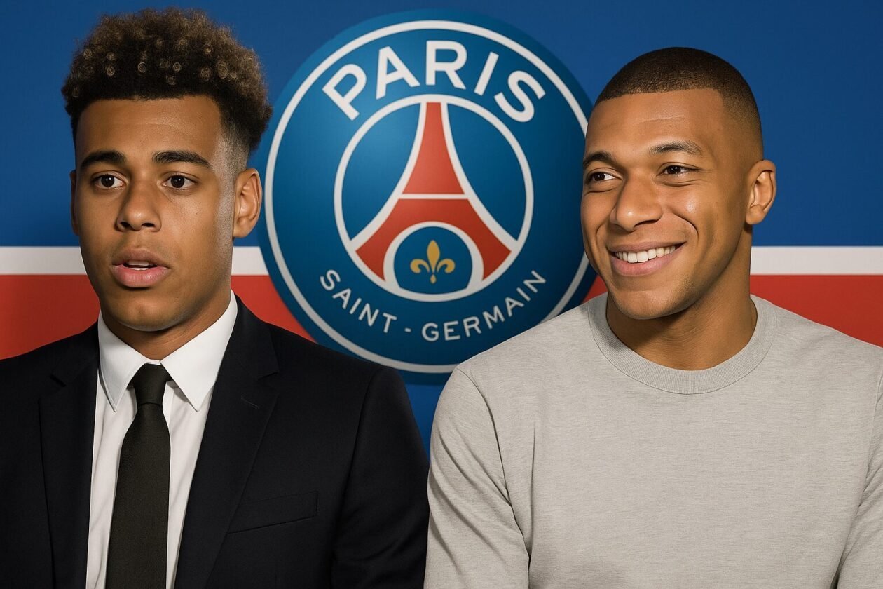 PSG. Kylian Mbappé bows down to Désiré Doué!
